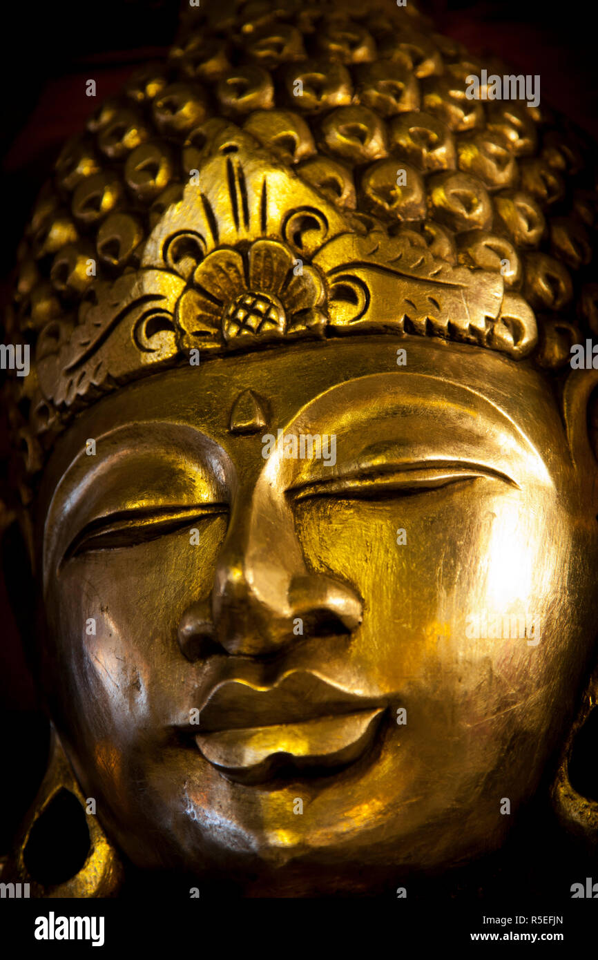 Buddha mask, Central Market, China Town, Kuala Lumpur, Malaysia Stock ...