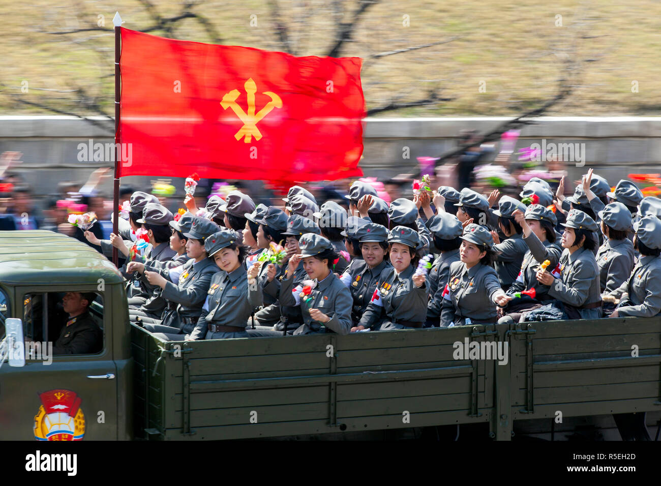 Democratic Peoples's Republic of Korea (DPRK), North Korea, Pyongyang ...