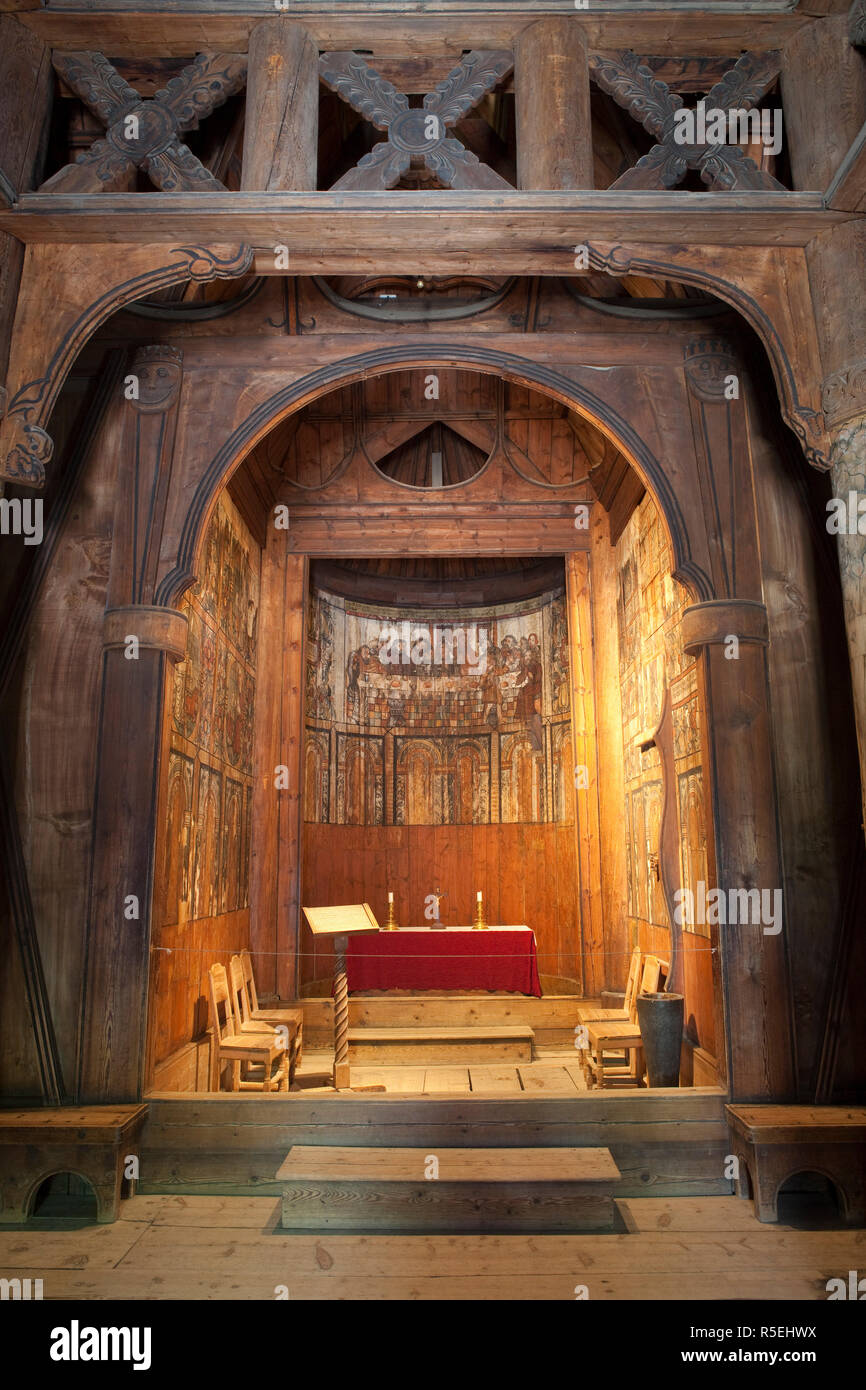 Gol Stave Church, Norwegian Folk Museum, Bygdoy Peninsula, Oslo, Norway ...