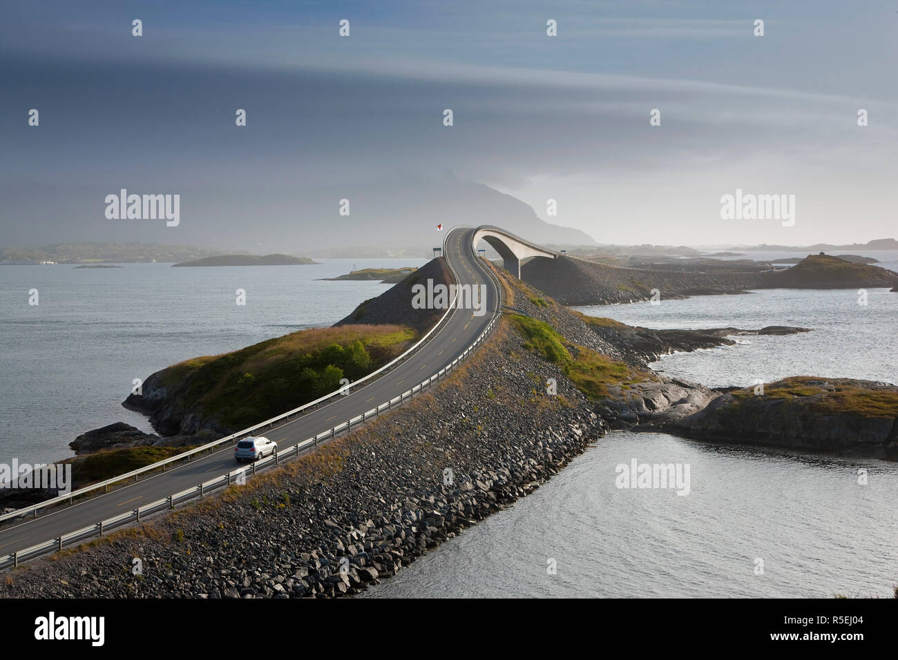 Storseisundbrua bridge, The Atlantic Road, Romsdal, Norway Stock Photo ...