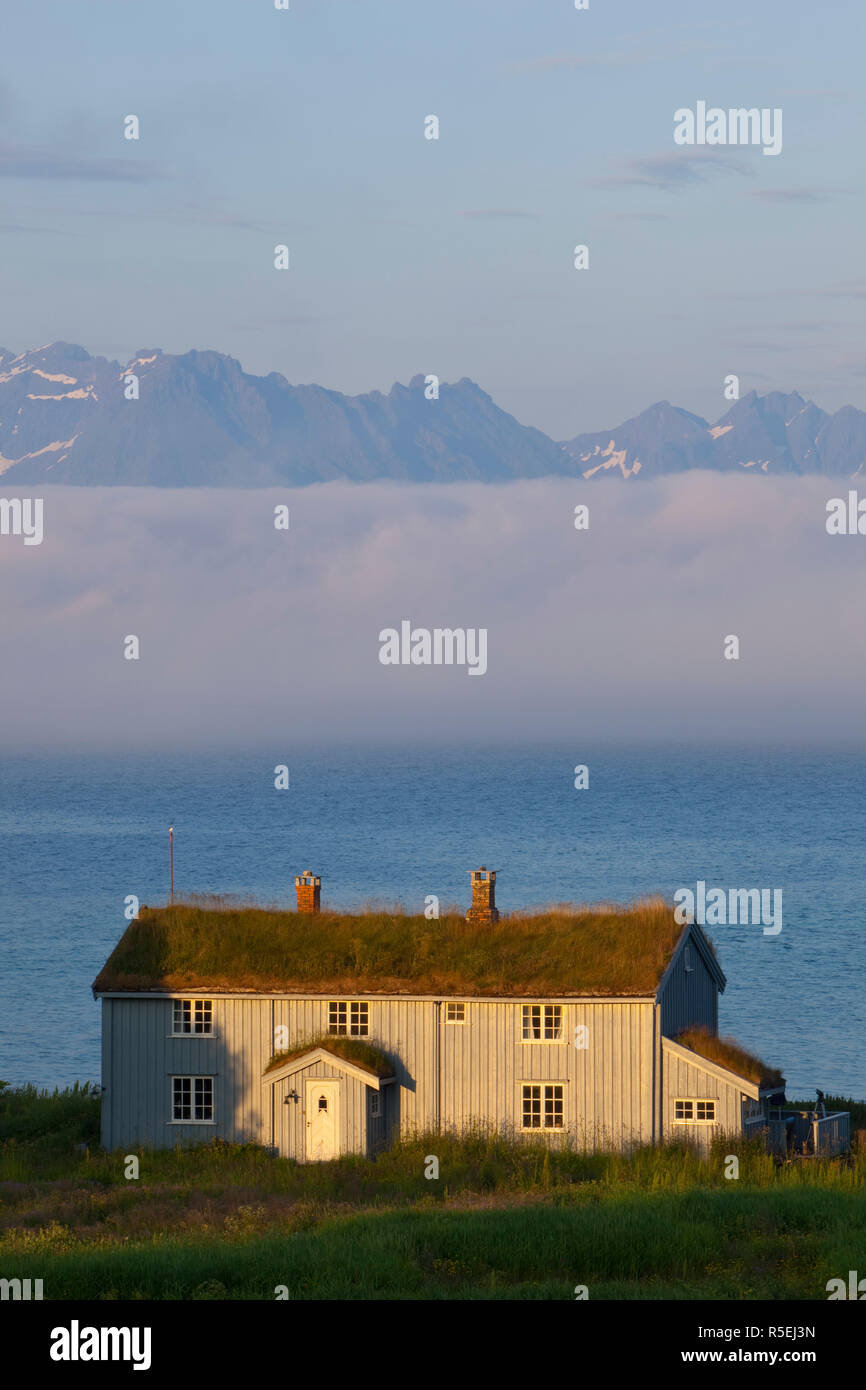 The old vicarage of Hadsel, Hadsel, Vesteralen District, Nordland ...