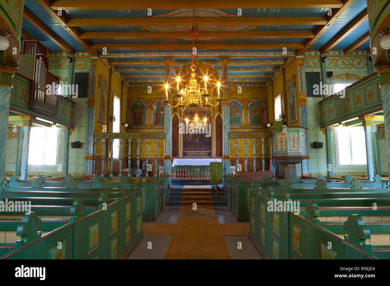 Ulvik kyrkje hi-res stock photography and images - Alamy