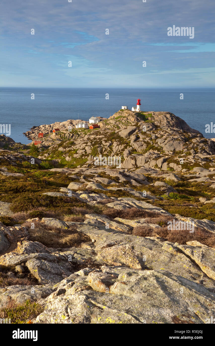 The idyllic Lindesnes Fyr Lighthouse, Lindesnes, Norway Stock Photo - Alamy