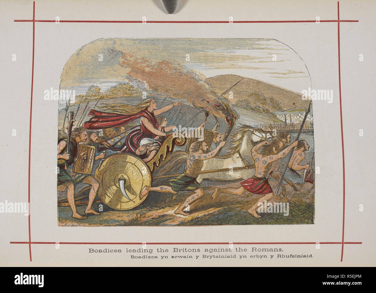 Romans battle britons hi-res stock photography and images - Alamy