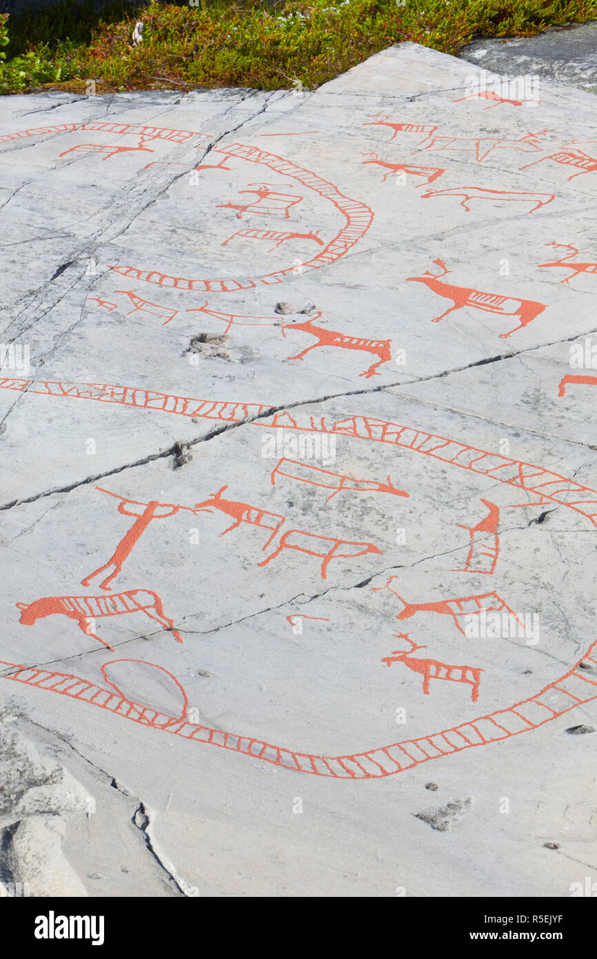 The UNESCO World Heritage Site of the Alta Rock Art, Alta, Finnmark ...