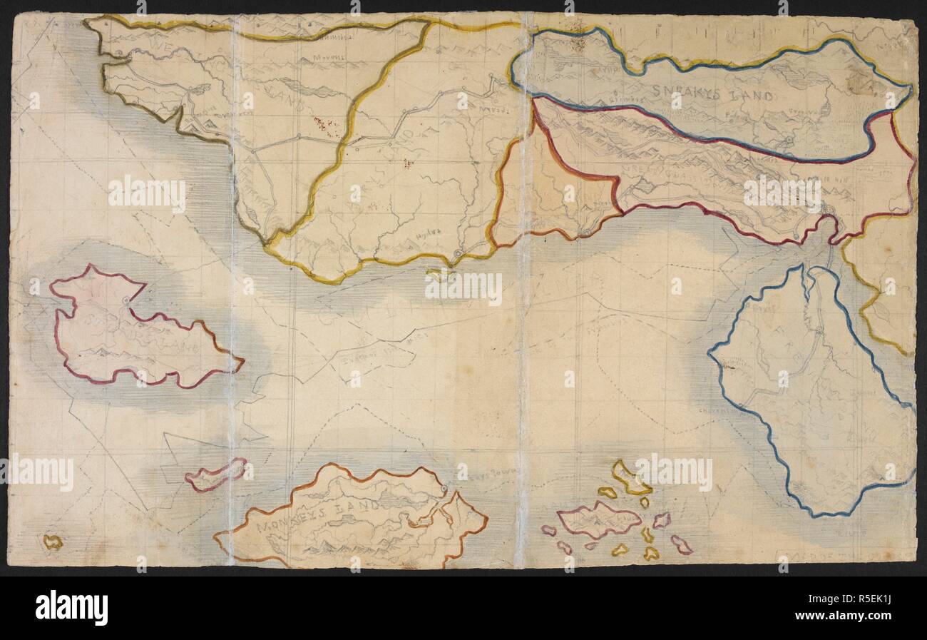 Bronte map hi-res stock photography and images - Alamy