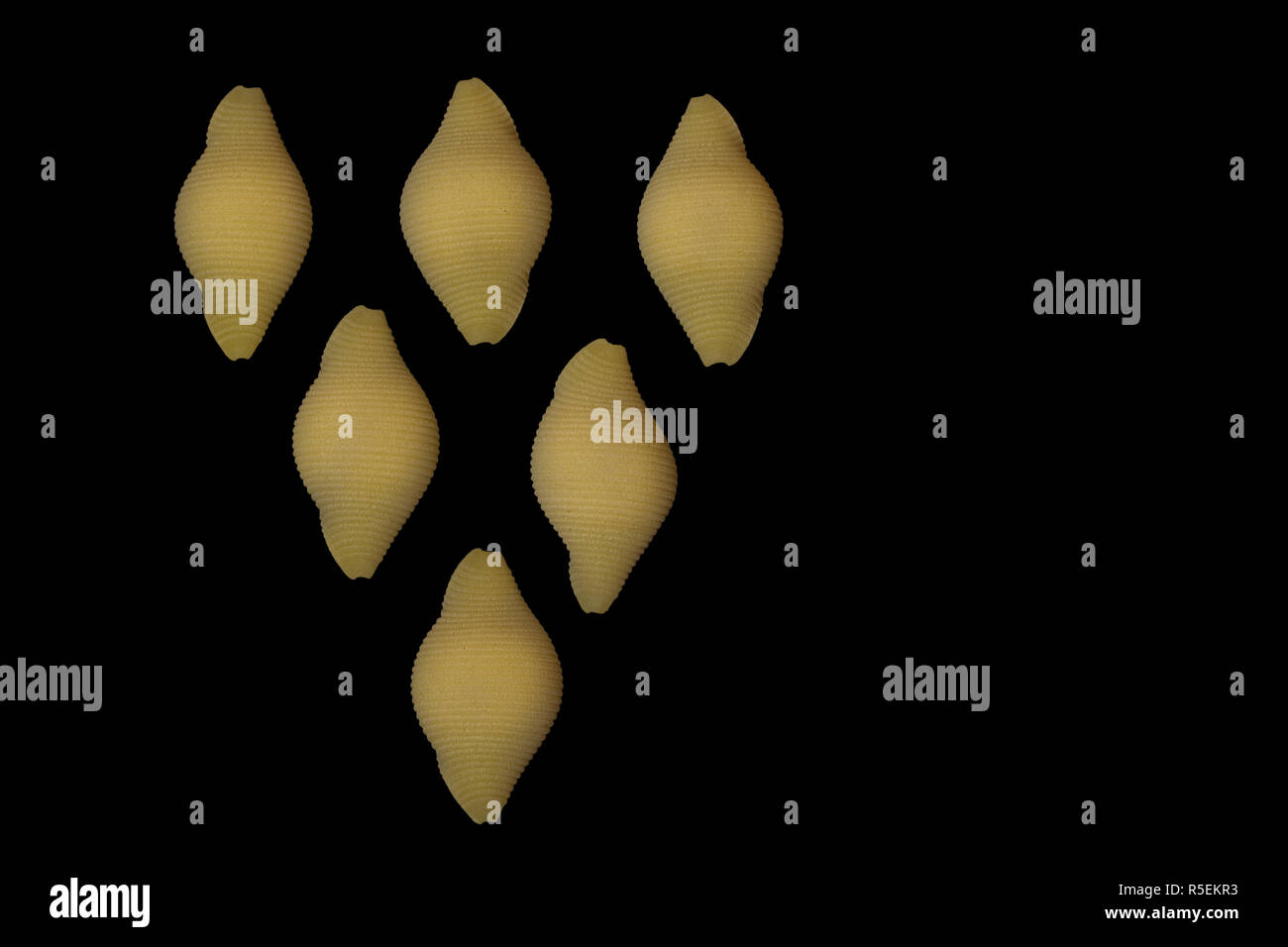 half pasta rhombus Stock Photo - Alamy