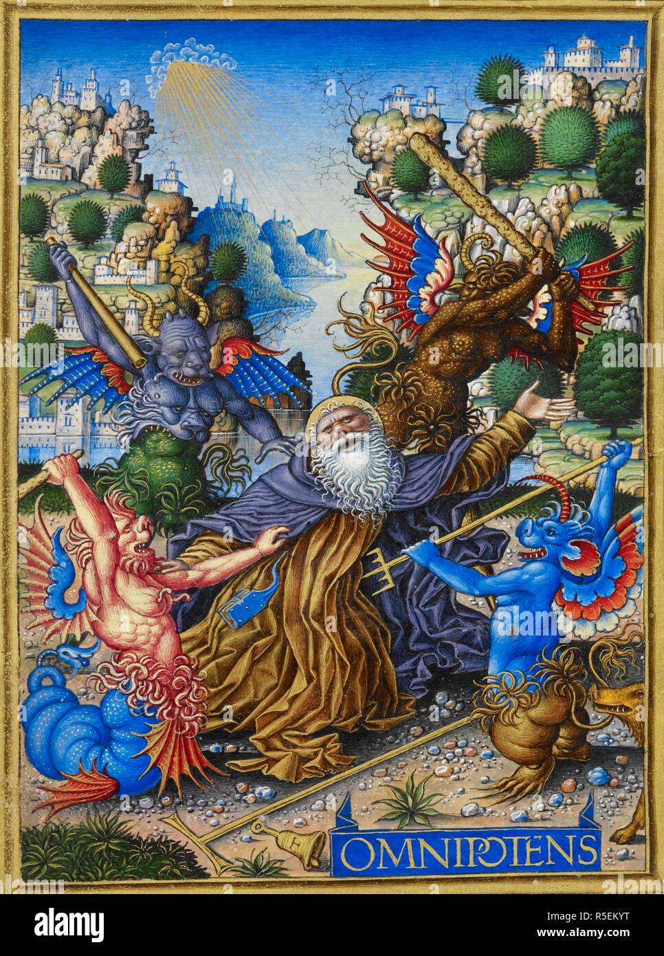 Battling demons hi-res stock photography and images - Alamy