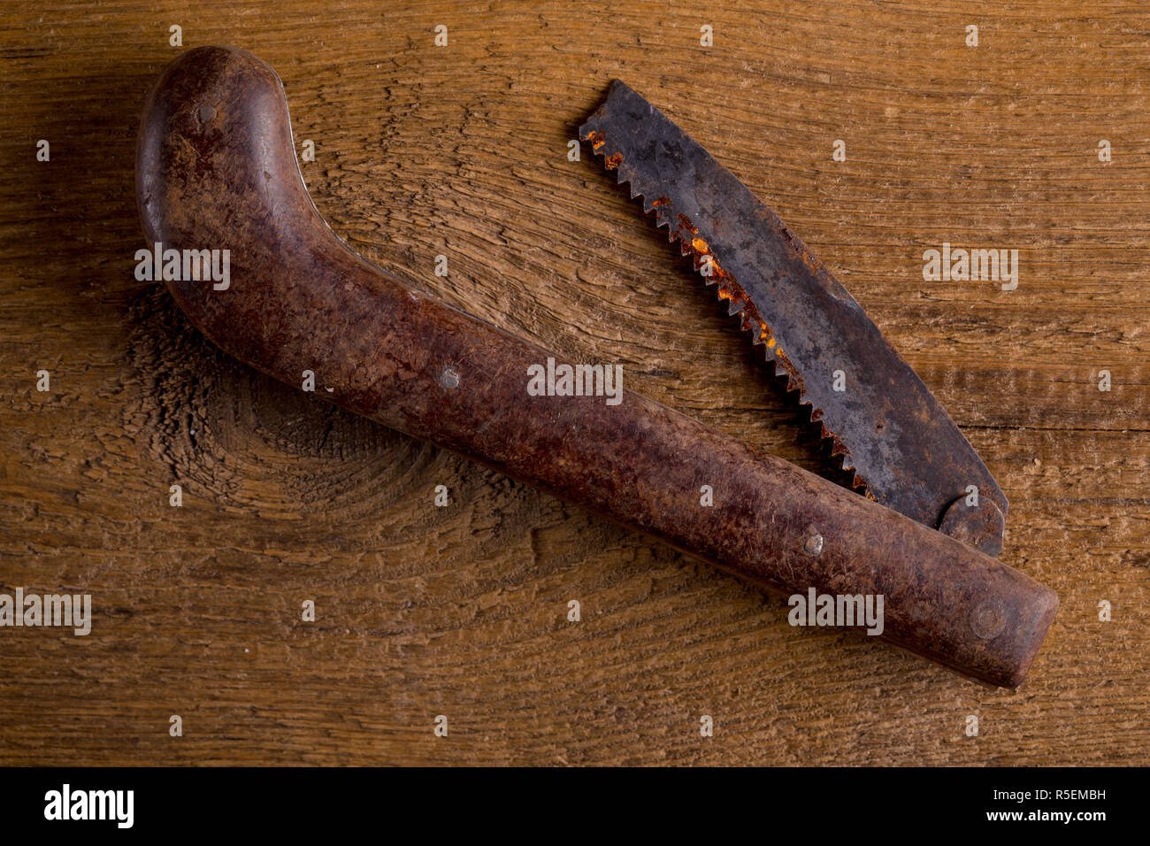 Old mechanical saw hi-res stock photography and images - Alamy