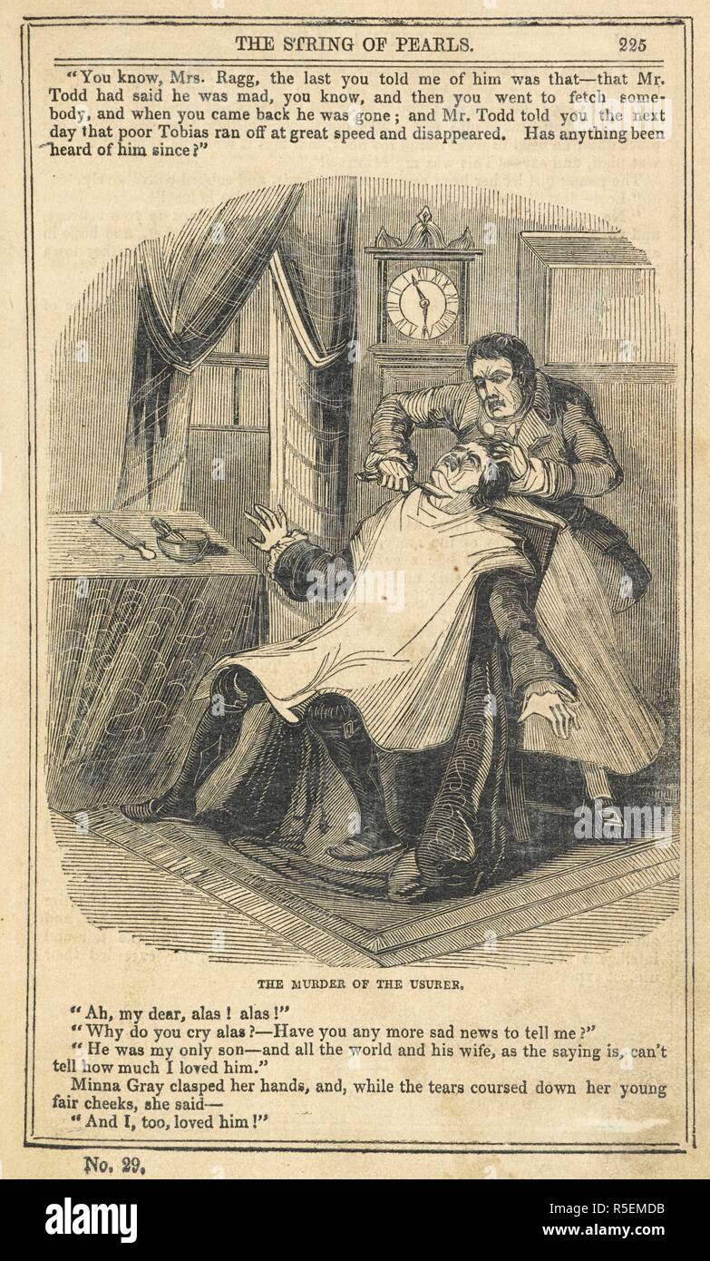 Sweeney todd and the string of pearls hi-res stock photography and ...