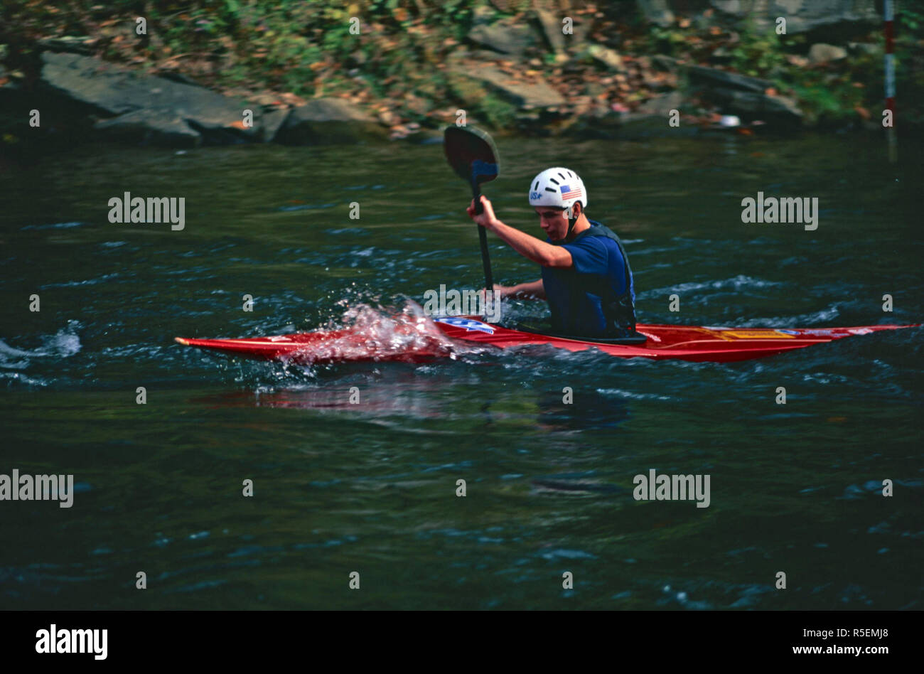 Nantahala river kayaker hi-res stock photography and images - Alamy