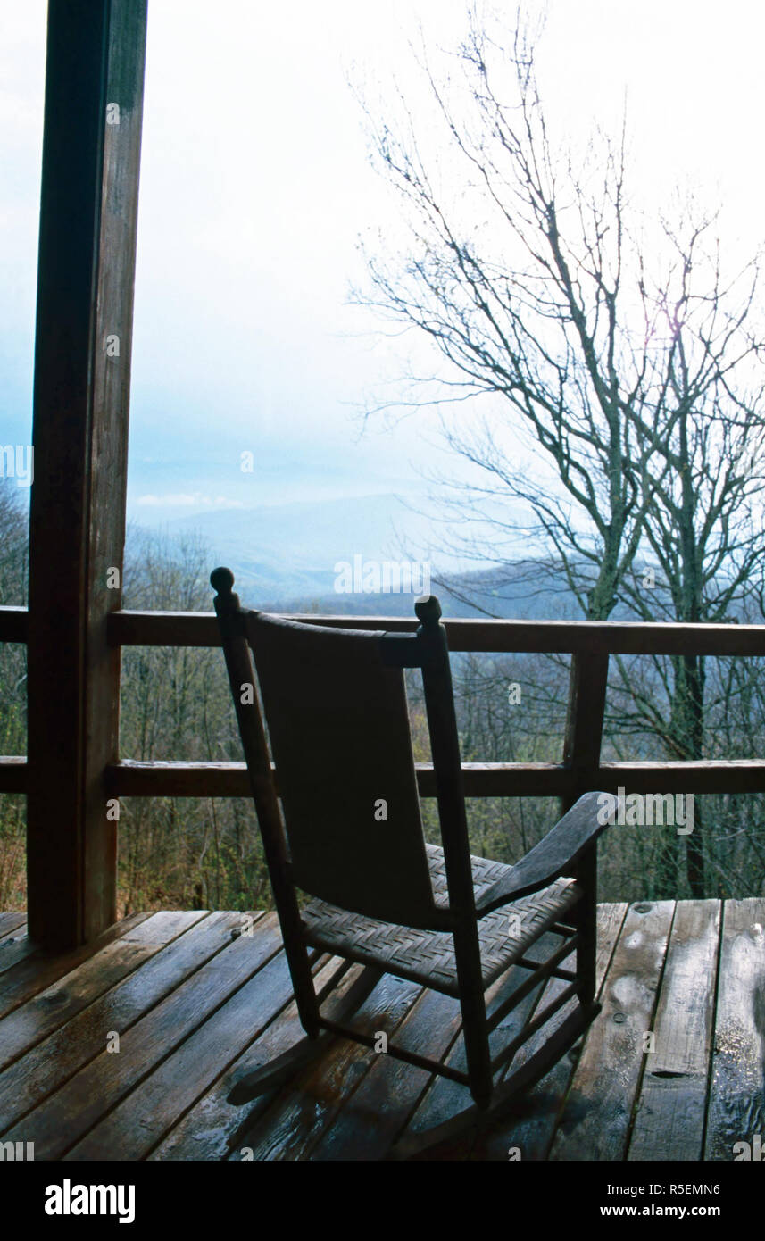 Rocking chair porch hi-res stock photography and images - Alamy