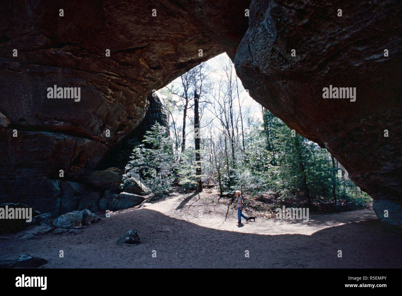 North Arch, Twin Arches,Big South Forks National Recreation Area ...