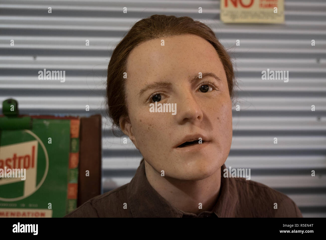 A Great Realistic Wax Figure At The Hood Penn Museum In Westonia Australia The Wax Figure