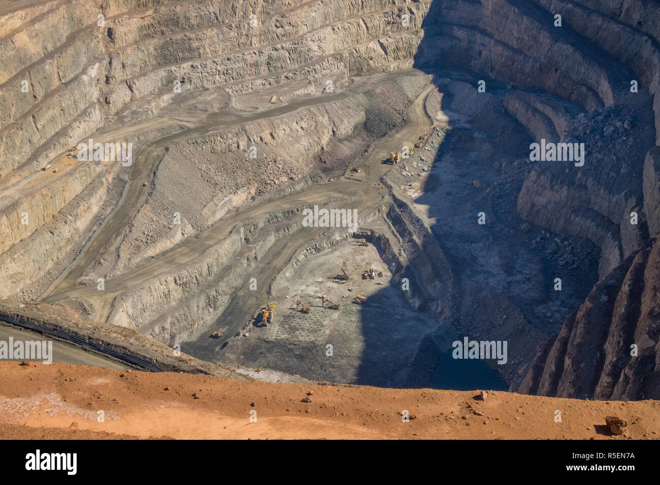 Open pit blasting hi-res stock photography and images - Alamy