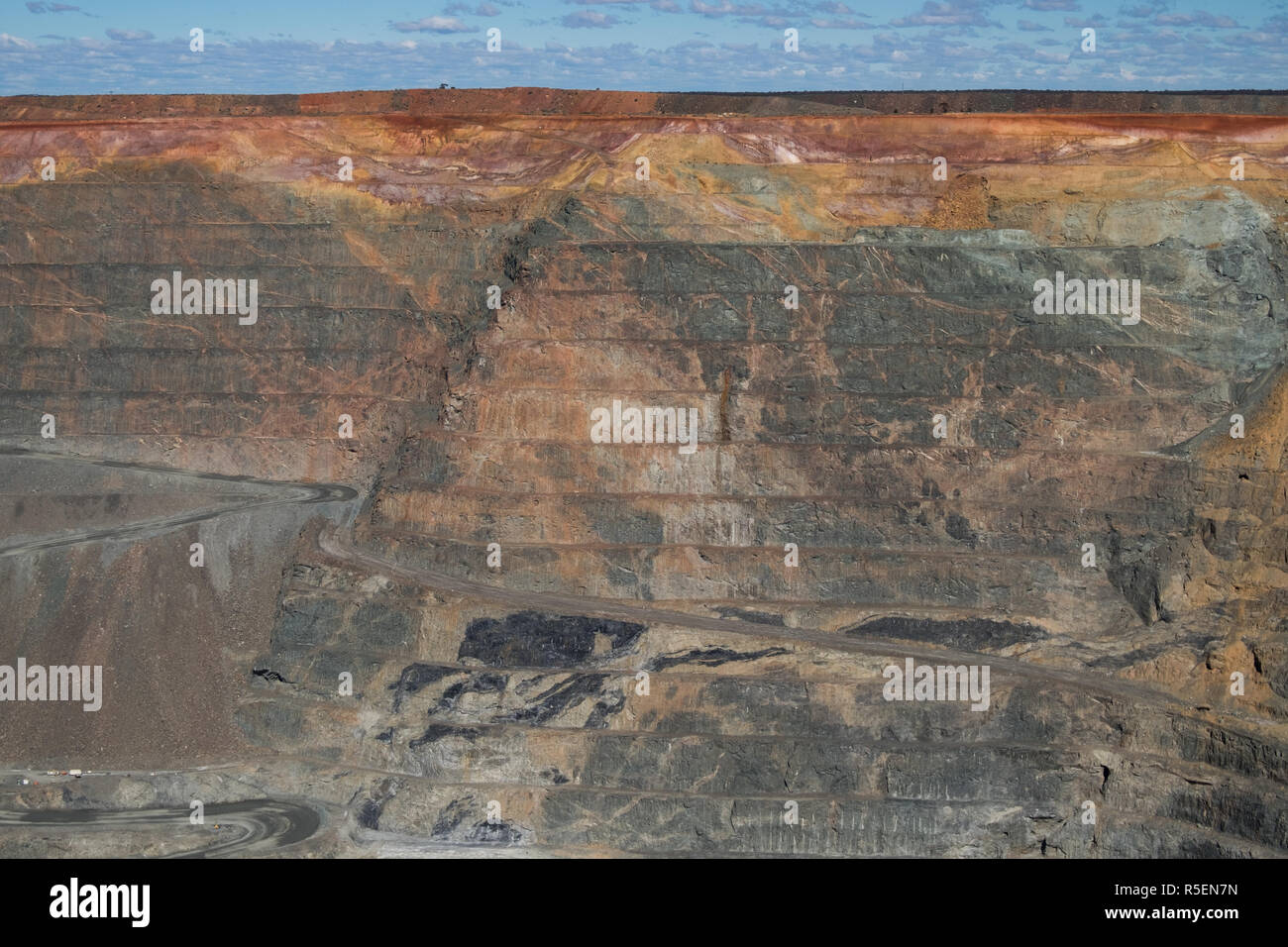 Largest open pit mine in the world hi-res stock photography and images ...
