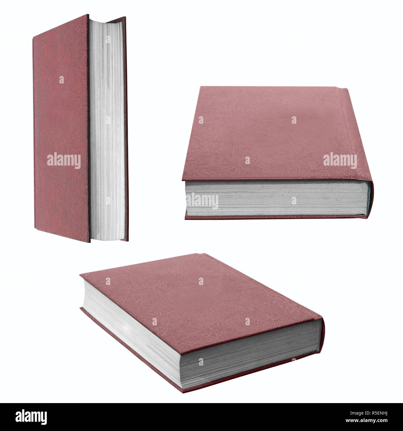 Collection Of Book Isolated Stock Photo - Alamy
