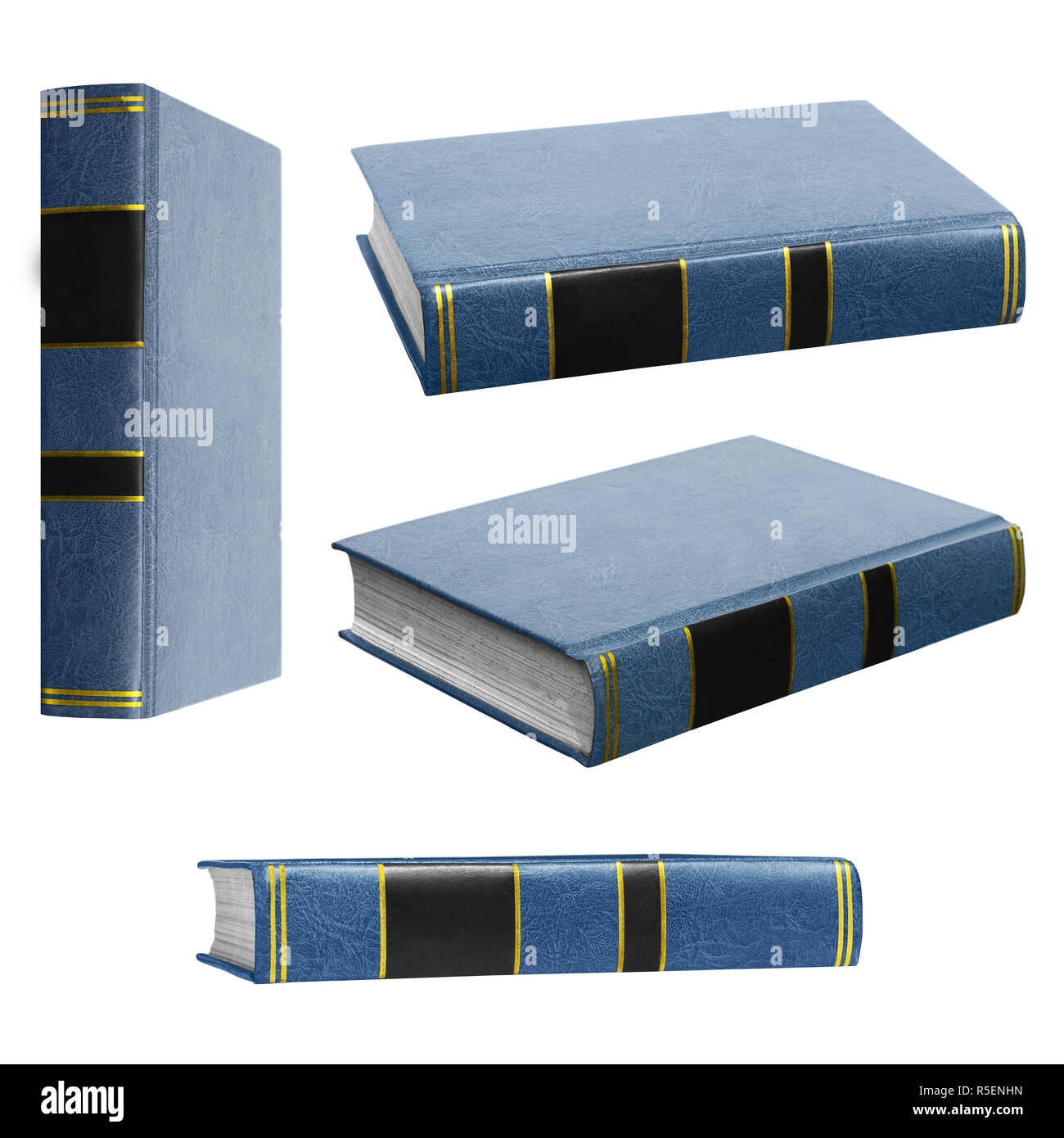 Collection Of Book Isolated Stock Photo - Alamy