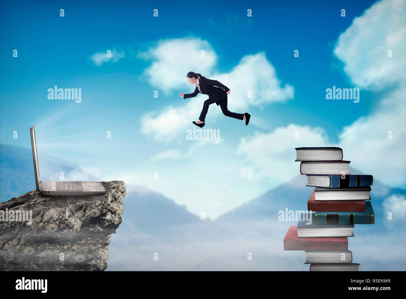 Concept Of Technology Migration Stock Photo - Alamy