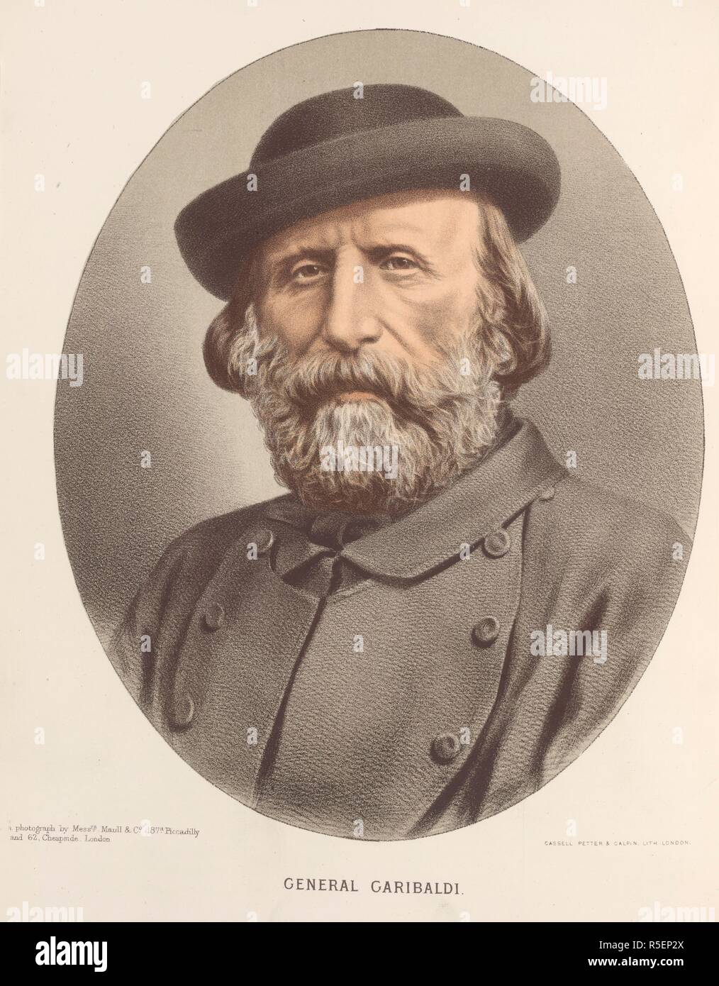 General Garibaldi. The International Portrait Gallery. [With coloured ...