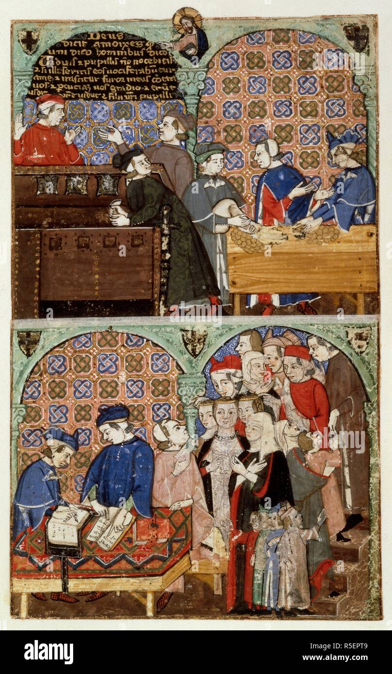 Medieval goldsmith manuscript hi-res stock photography and images - Alamy