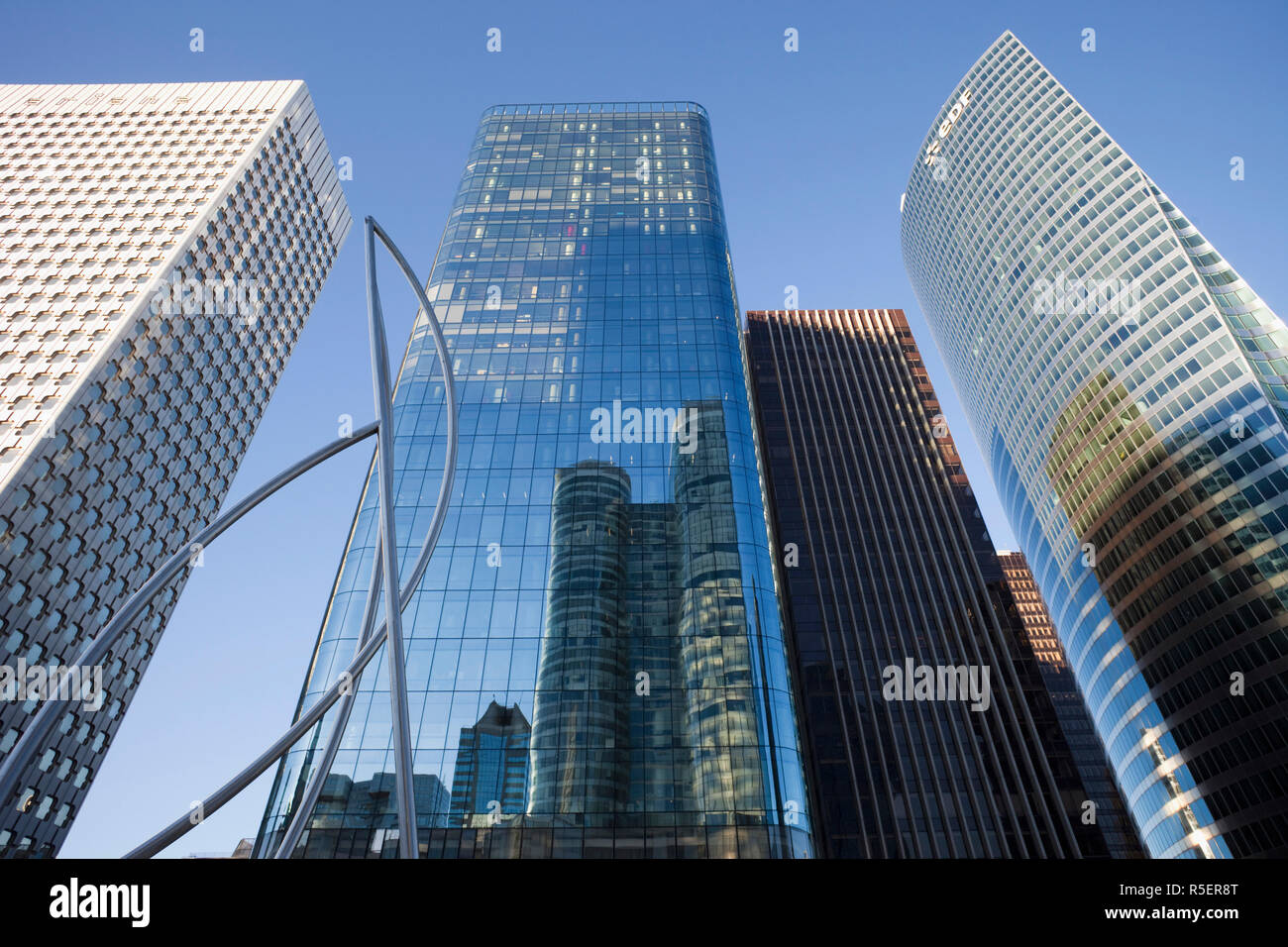 France, Paris, La Defense, Skyscrapers Stock Photo - Alamy