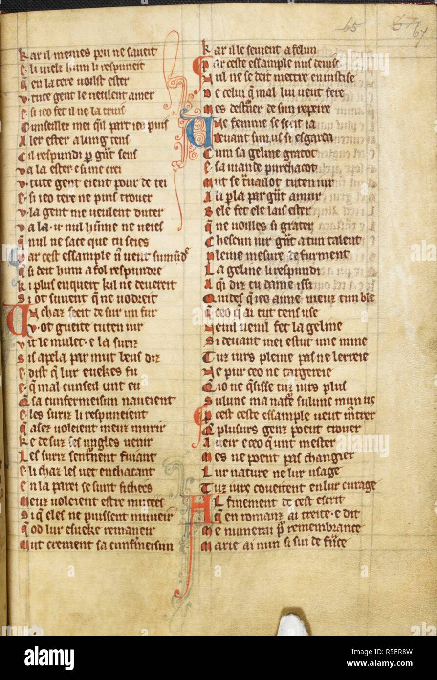 Marie de france 13th hi-res stock photography and images - Alamy