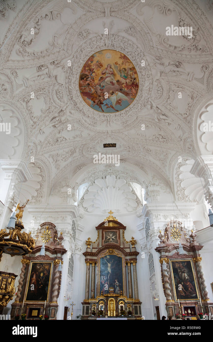 Germany, Upper Bavaria, Altotting, St.Madgalene Church Stock Photo - Alamy