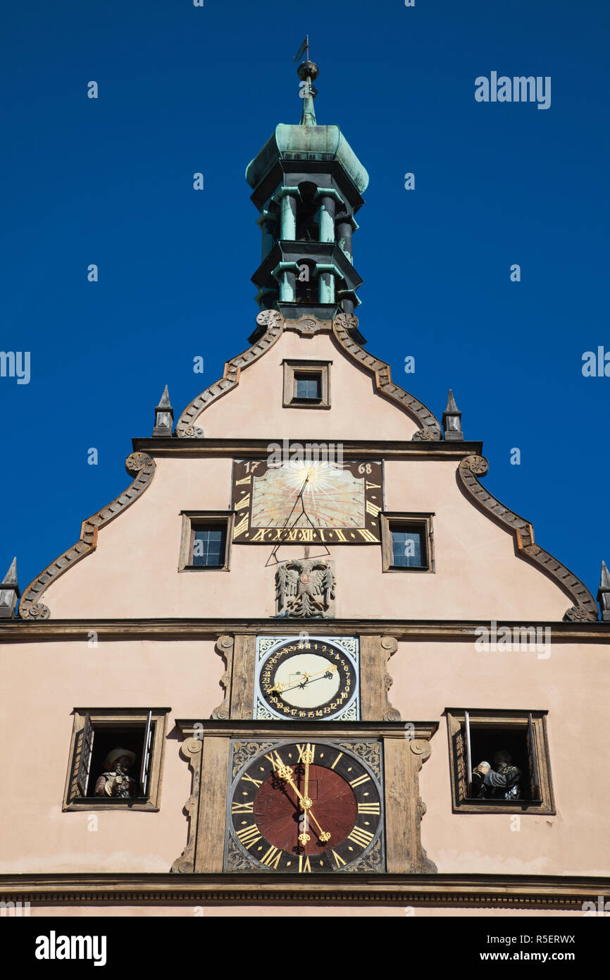 Rothenburg meistertrunk clock hi-res stock photography and images - Alamy