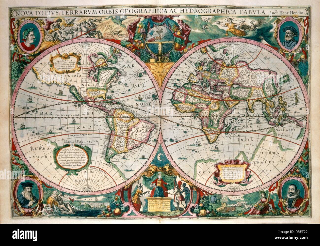 World Map. Gerardi Mercatoris Atlas, sive Cosmographicae Medi ...