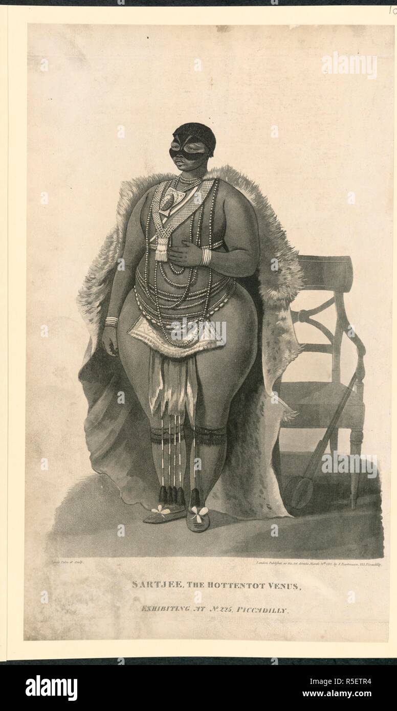 Hottentot venus hi-res stock photography and images - Alamy