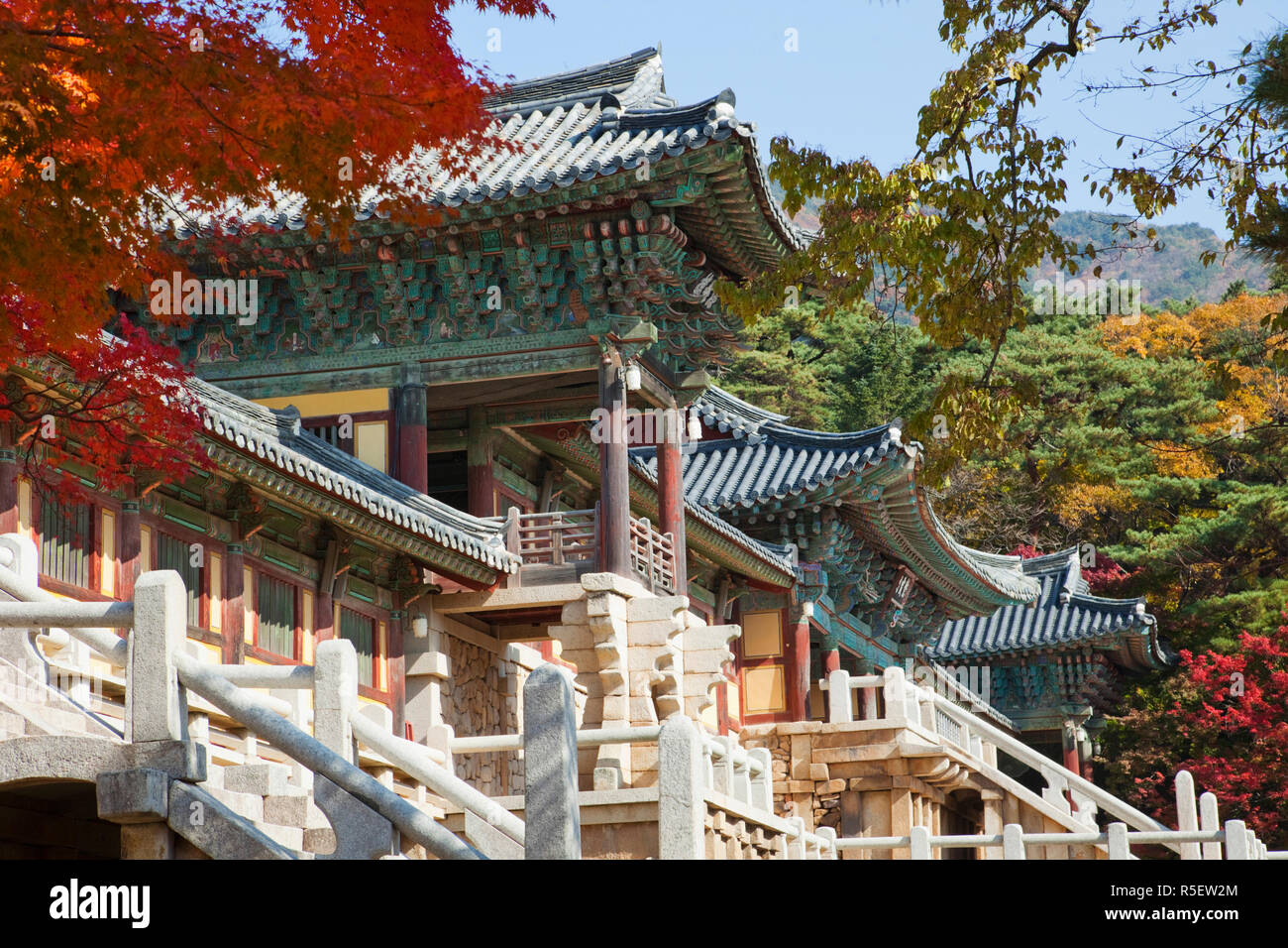 South Korea, Gyeongju, Bulguksa Temple Stock Photo - Alamy