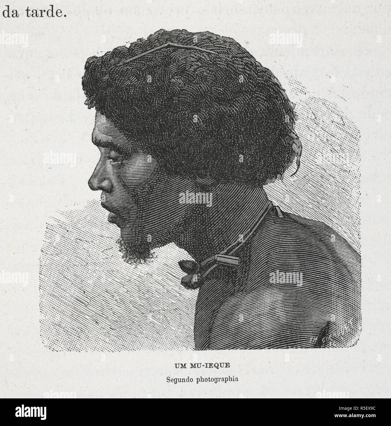 Um Mu-ieque. An African man. Dahomey and the Dahomans: being the ...