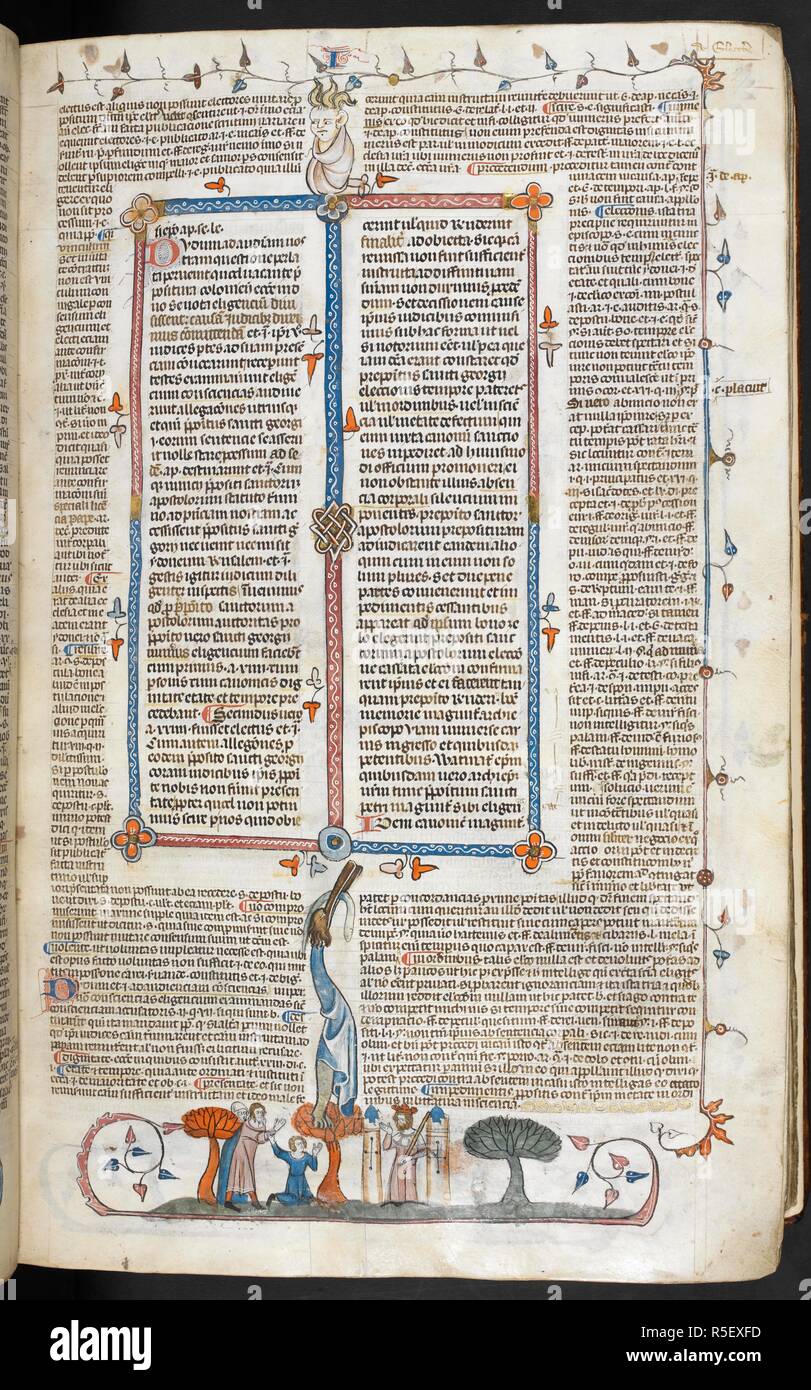 Smithfield Decretals Decretals Of Gregory Ix High Resolution Stock ...