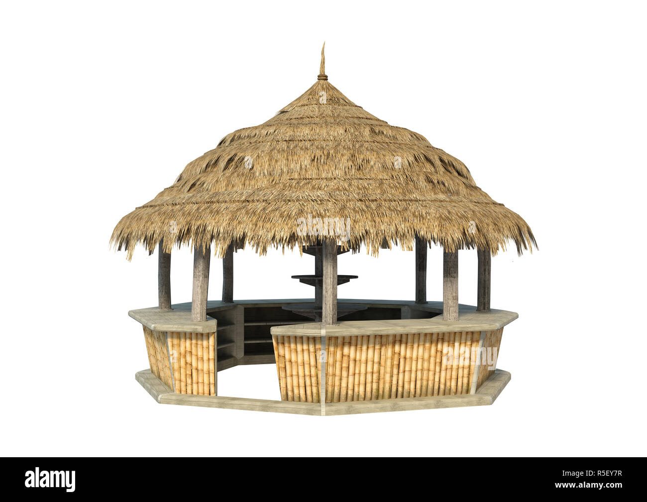 At beach bar Cut Out Stock Images & Pictures - Alamy