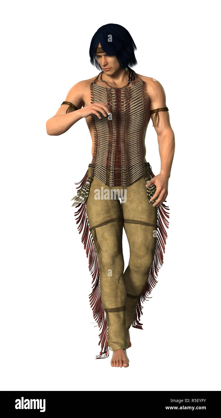 Native indian dance Cut Out Stock Images & Pictures - Alamy