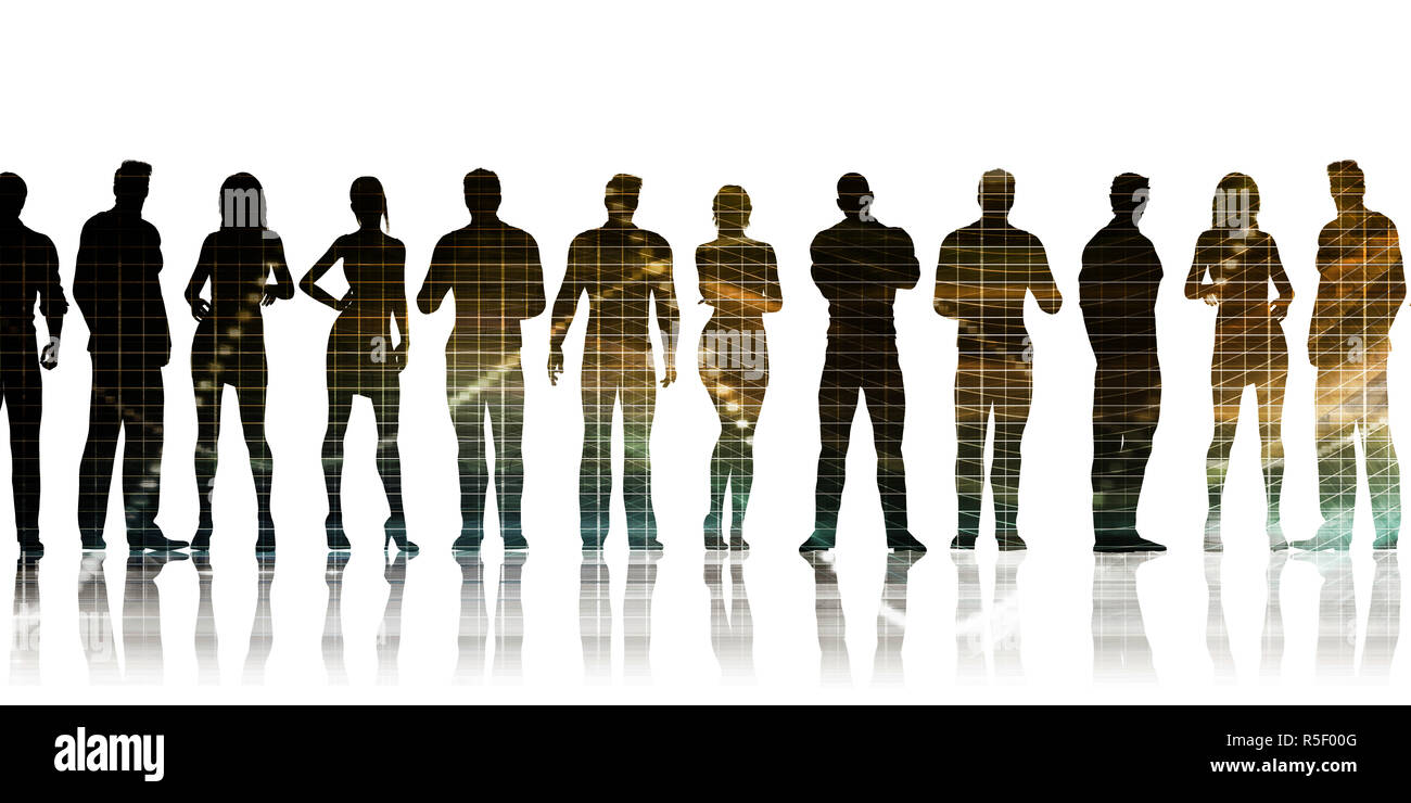 Business People Standing Stock Photo - Alamy