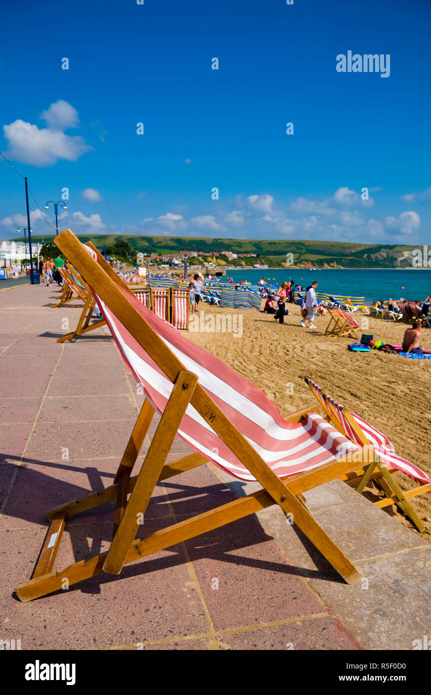 Swanage england bay hi-res stock photography and images - Alamy