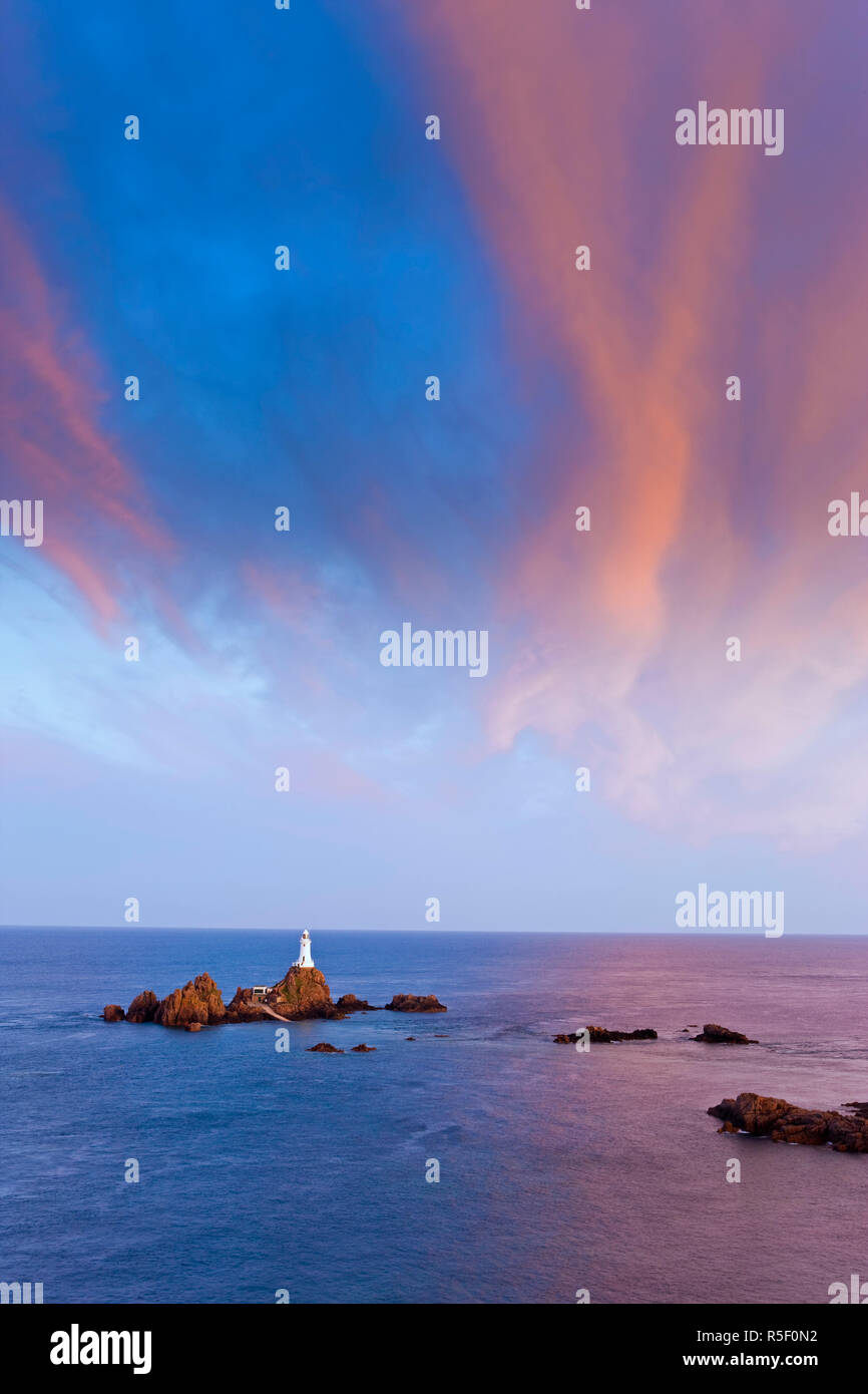 Corbiere Lighthouse, Jersey, Channel Islands, UK Stock Photo - Alamy
