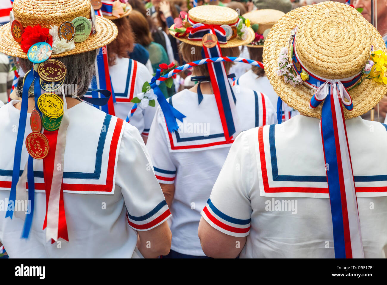Morris Women, Randwick Wap, Randwick, Gloucestershire, UK Stock Photo ...