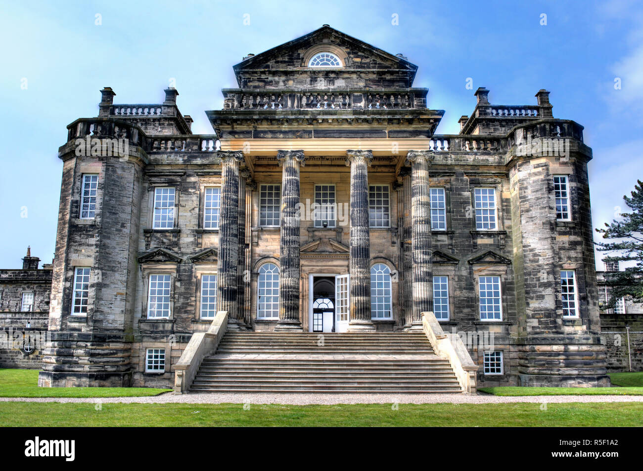Seaton Delaval Hall (1728), Northumberland, England, UK Stock Photo - Alamy