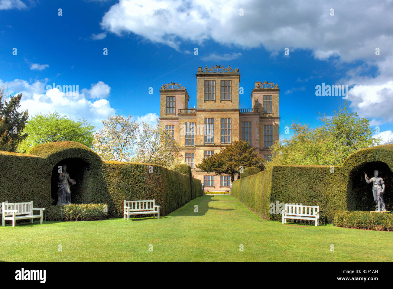 Hardwick Hall (1597), Derbyshire, England, UK Stock Photo - Alamy