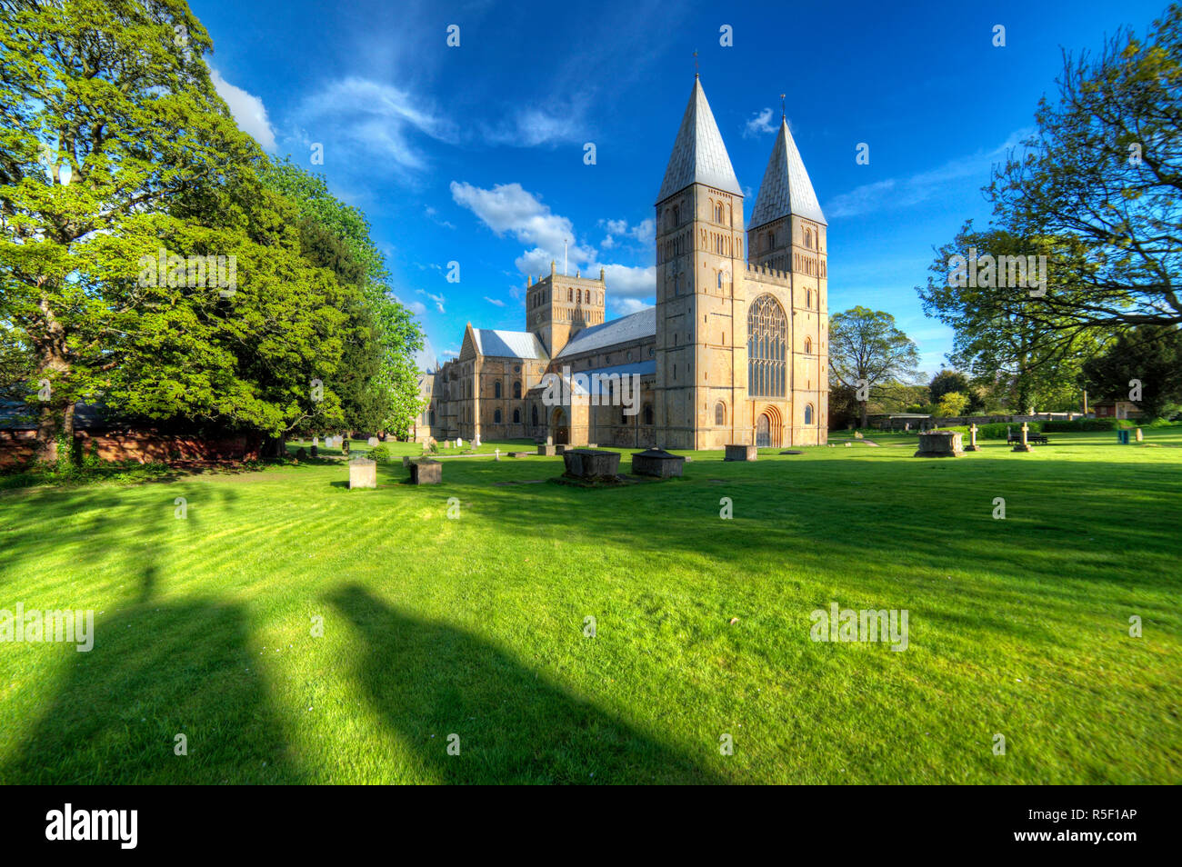 Southwell Minster (12th century), Southwell, Nottinghamshire, England ...
