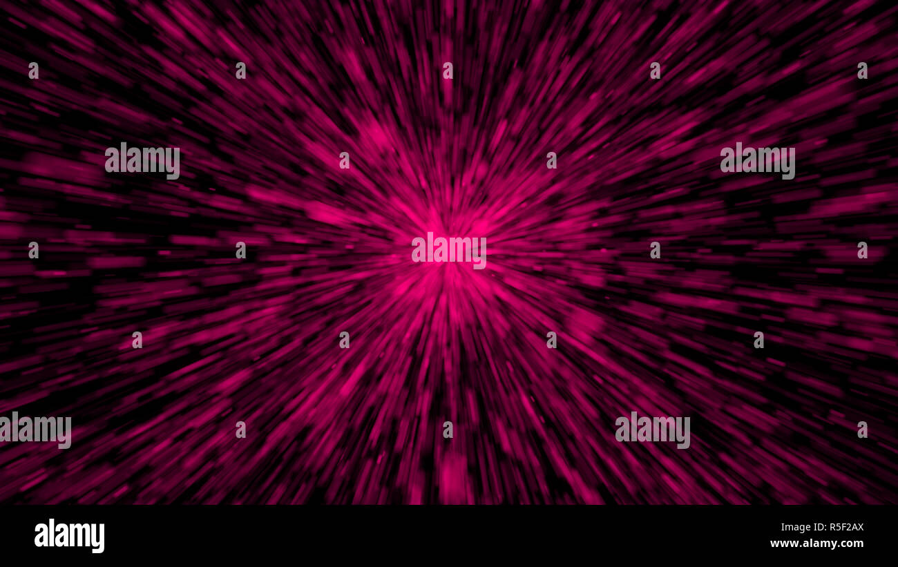 Particle space traveling zoom hi-res stock photography and images - Alamy