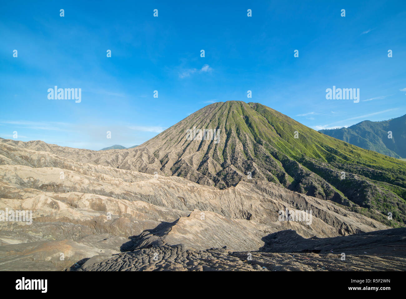 Mount Bromo volcano (Gunung Bromo) in Bromo Tengger Semeru National ...