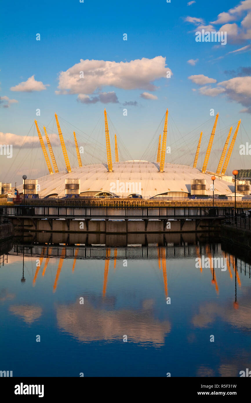United Kingdom, England, London, O2 Arena, (Millennium Dome Stock Photo ...