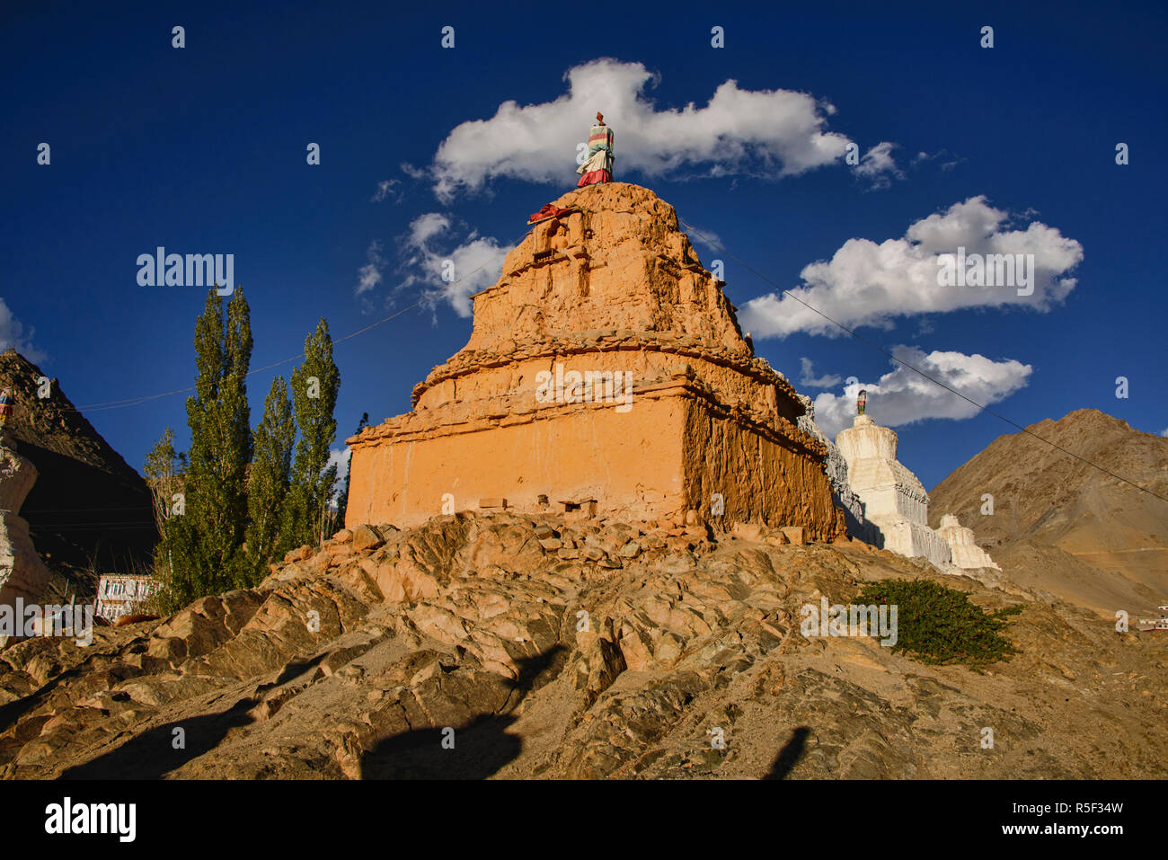 Shanti Stupa, Leh, Ladakh, India Stock Photo - Alamy