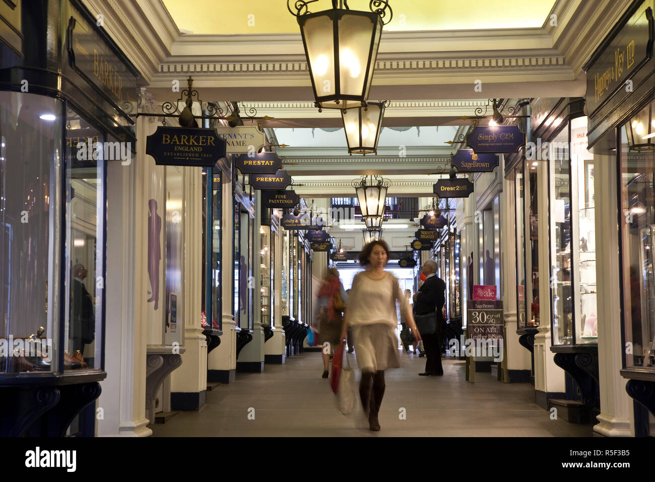 Princes Arcade, London, England, UK Stock Photo - Alamy