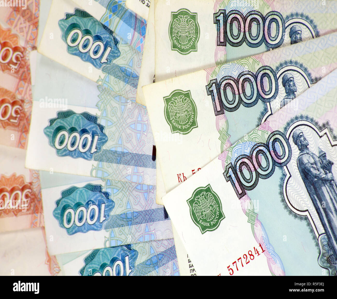 1000 Rouble Notes High Resolution Stock Photography and Images - Alamy
