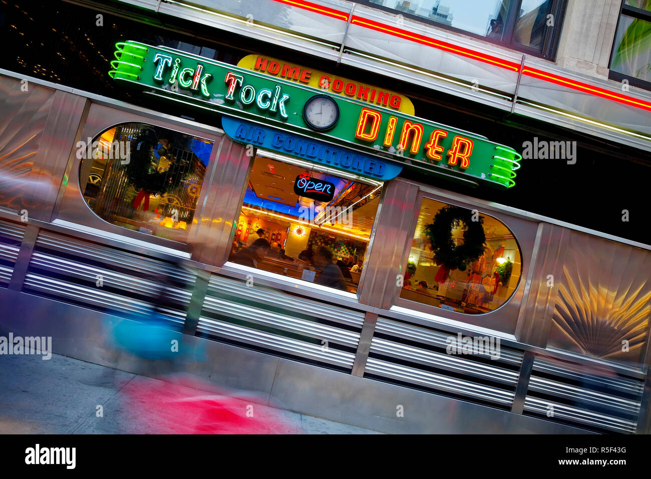 New york city diner hi-res stock photography and images - Alamy